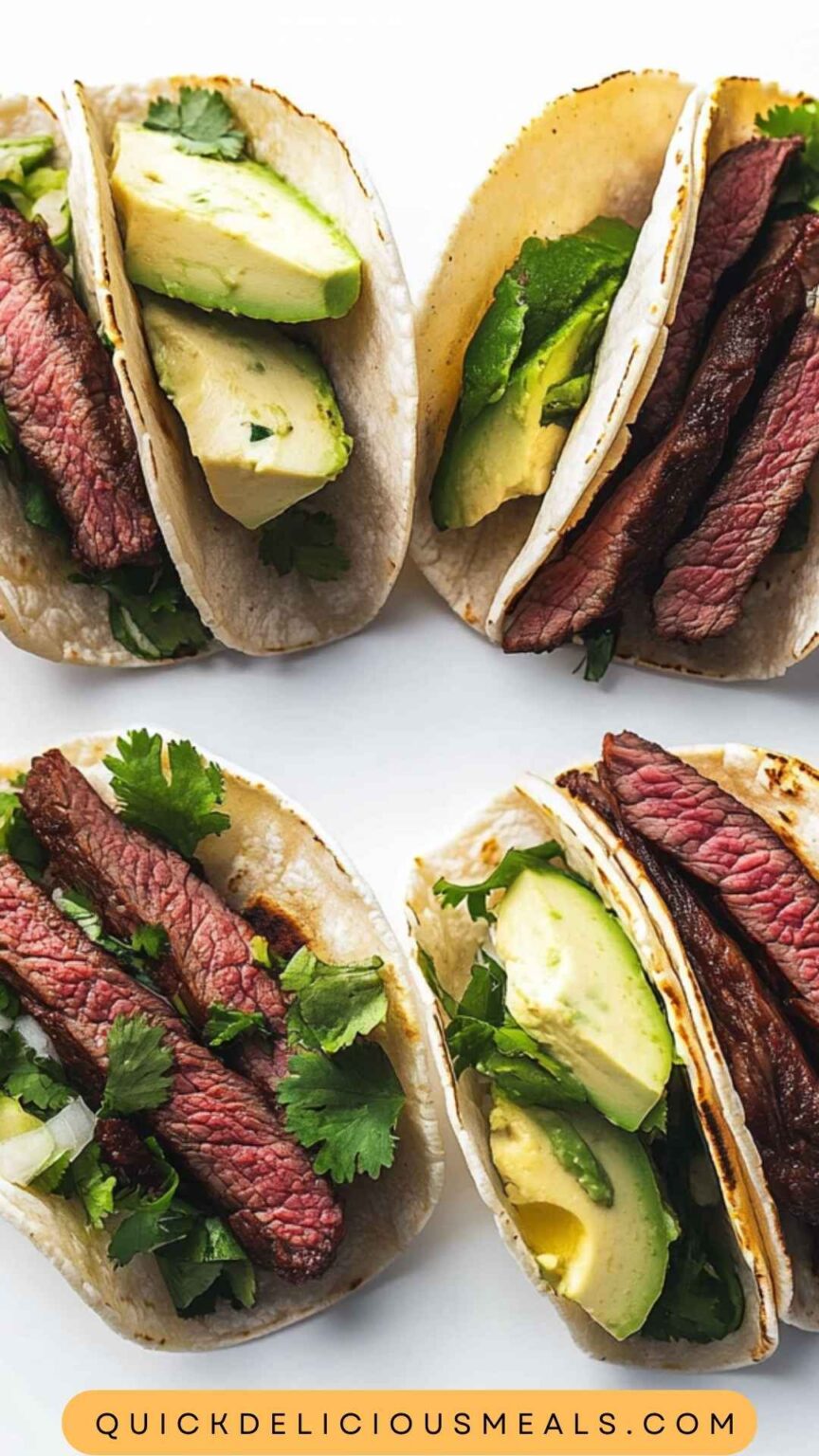 Flank Steak Taco Recipe - Quick Delicious Meals