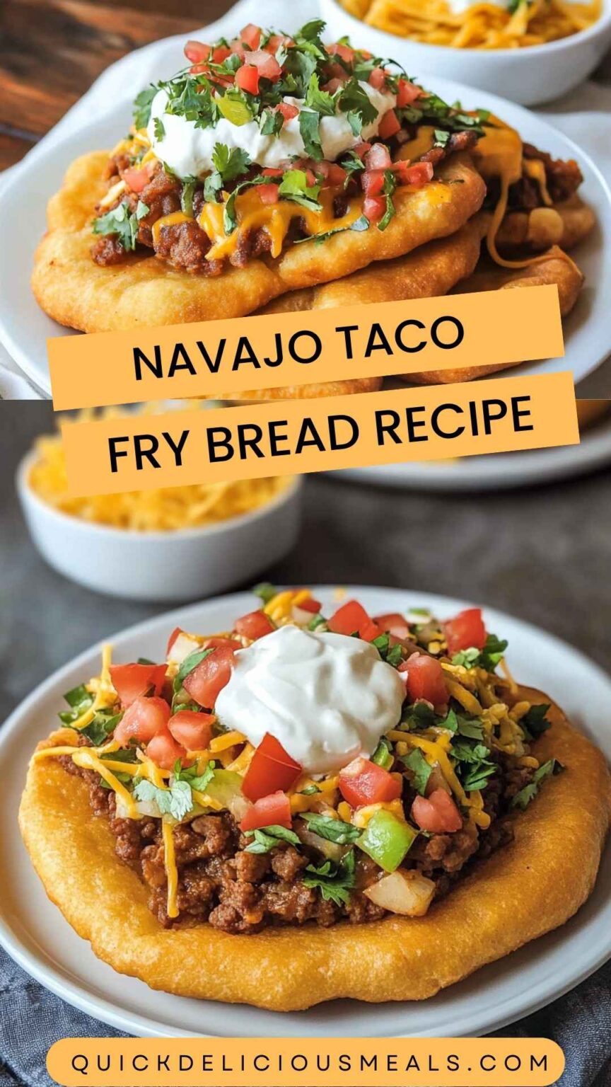 Navajo Taco Fry Bread Recipe - Quick Delicious Meals