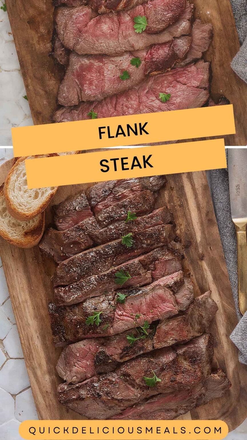 Flank Steak - Quick Delicious Meals
